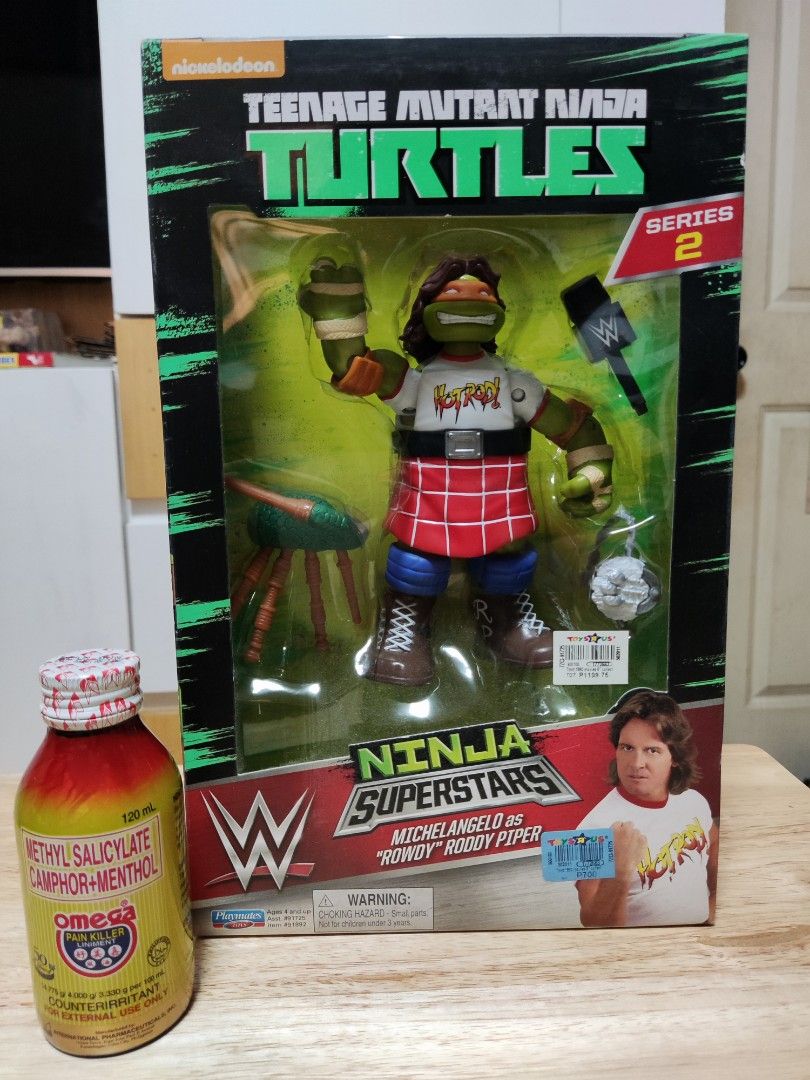 Rare WWF Turtles Ultimate warrior Undertaker on Carousell