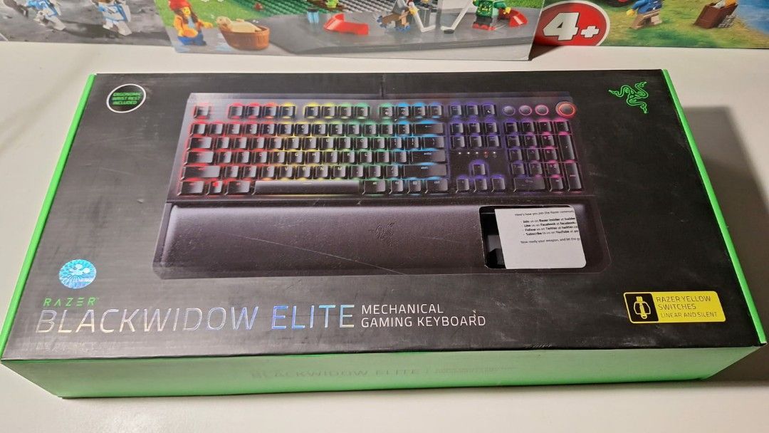 Razer Black Widow Mechanical Gaming Keyboard, Elektronik, Bagian ...