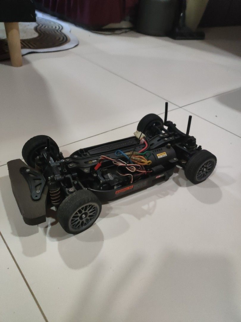 Rc Tamiya TT01 roller chassis with esc ,motor and servo, Hobbies & Toys ...
