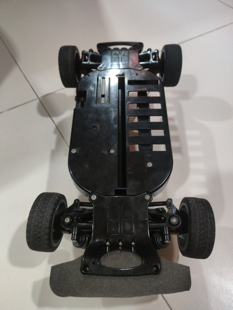 Rc Tamiya TT01 roller chassis with esc ,motor and servo, Hobbies & Toys, Toys & Games on Carousell
