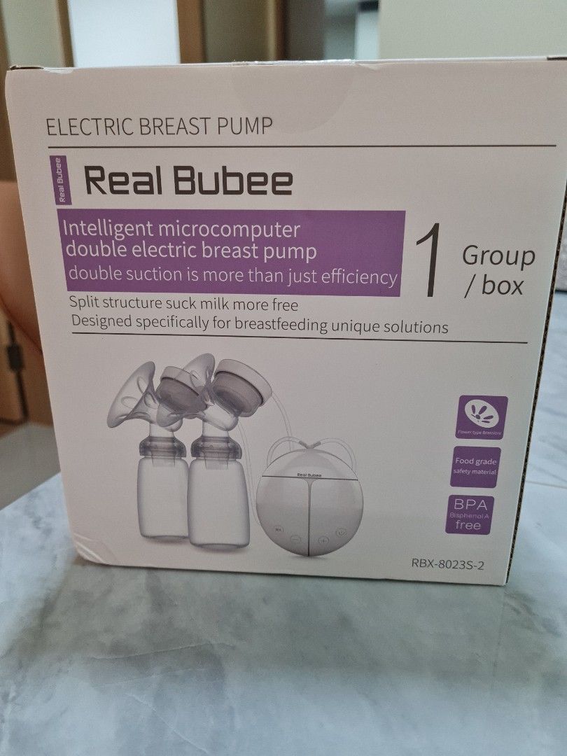 Real Bubee Breast Pump, Babies & Kids, Nursing & Feeding, Breastfeeding ...