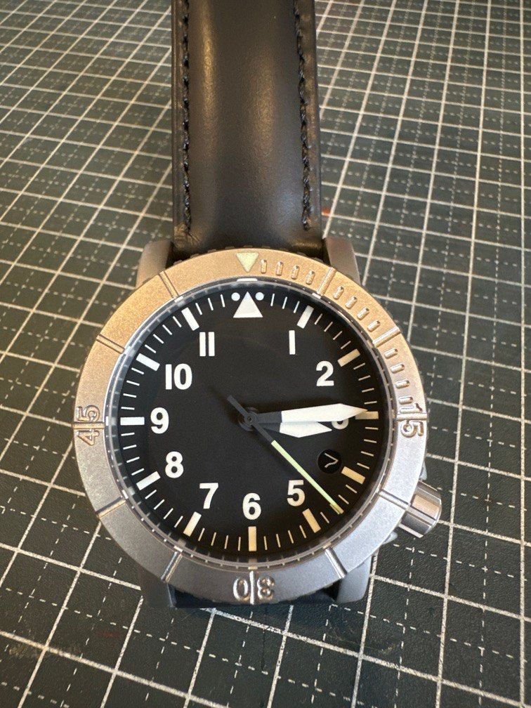 Redux Courg Type-A titanium automatic watch, Men's Fashion, Watches ...