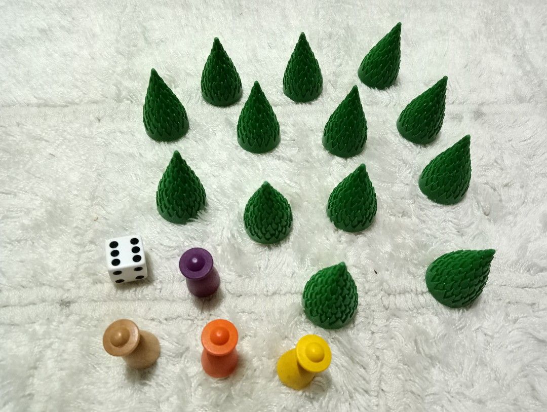 Replacement pieces: Enchanted Forest Rapunzel Tangled Board Game on ...