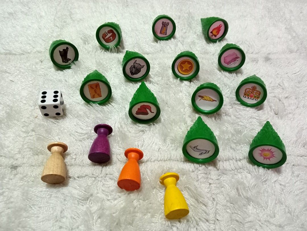 Replacement pieces: Enchanted Forest Rapunzel Tangled Board Game on ...