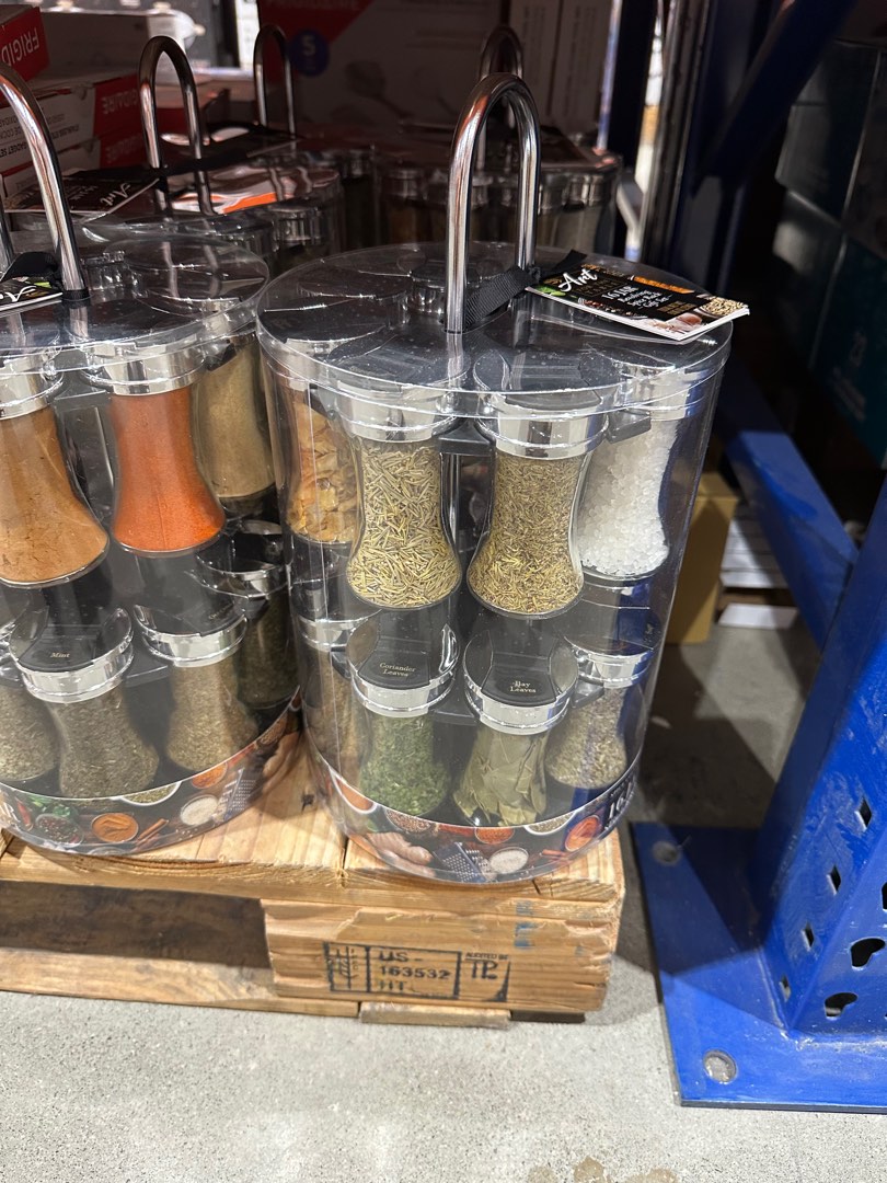 Revolving Spice Rack Gift Set 16 Jar on Carousell