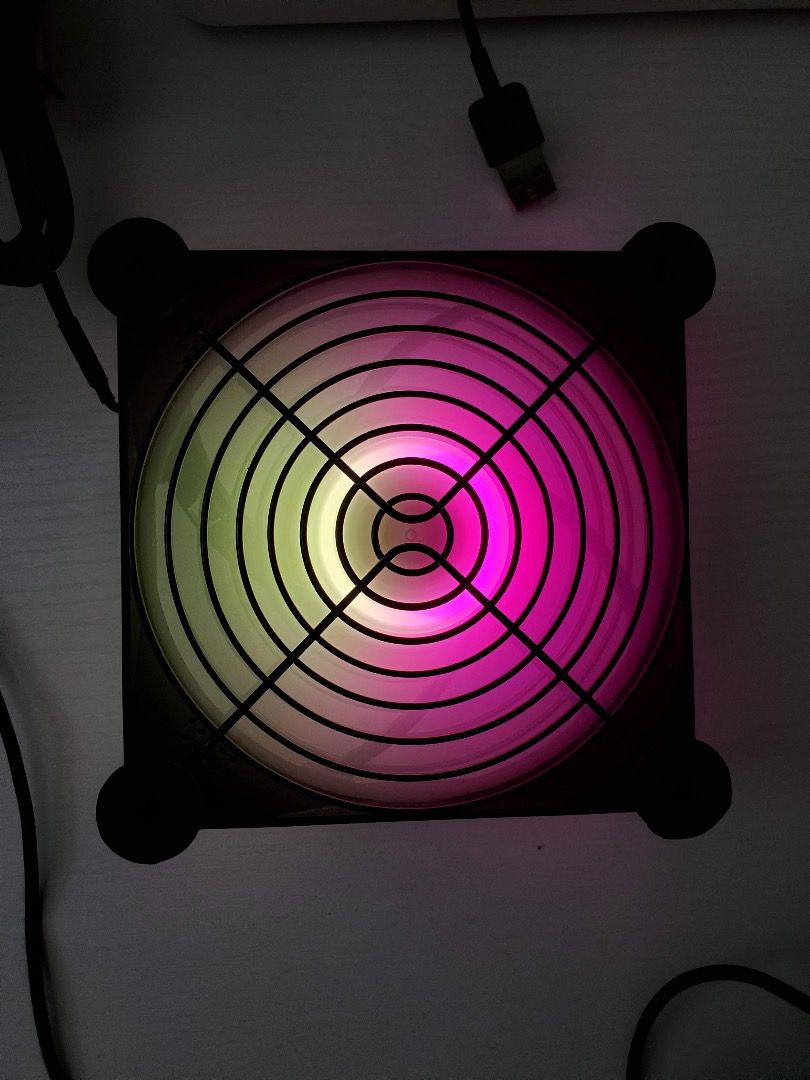 120mm RGB Cooling Fan, Computers & Tech, Parts & Accessories, Other Accessories on Carousell