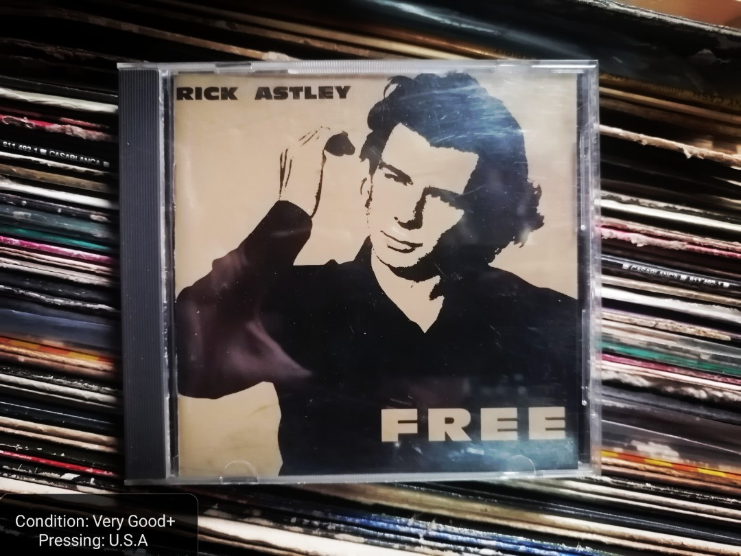 Rick Astley Free CD Original CDs Rick Astley CD, Hobbies & Toys, Music ...