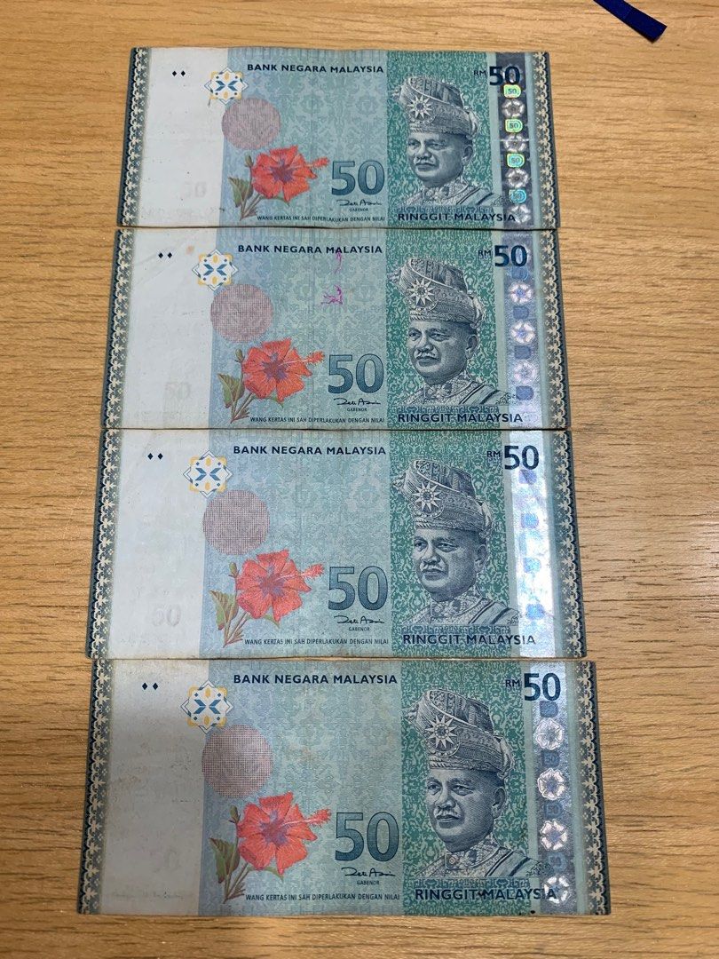 Rm50 50th anniversary banknotes, Hobbies & Toys, Collectibles ...