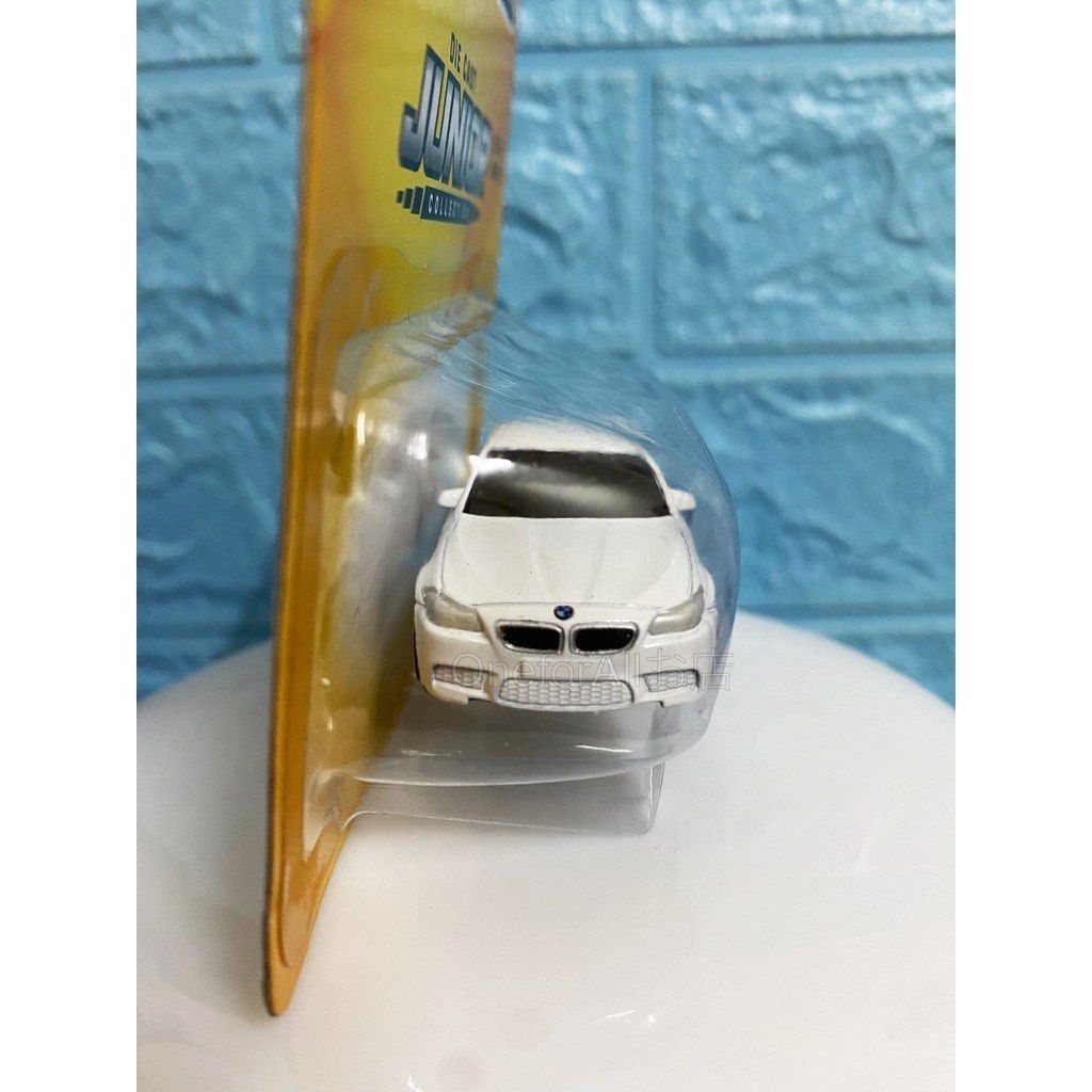 RMZ City Junior BMW M5 White Metallic Blue Racing Sports 1/64 Diecast ...