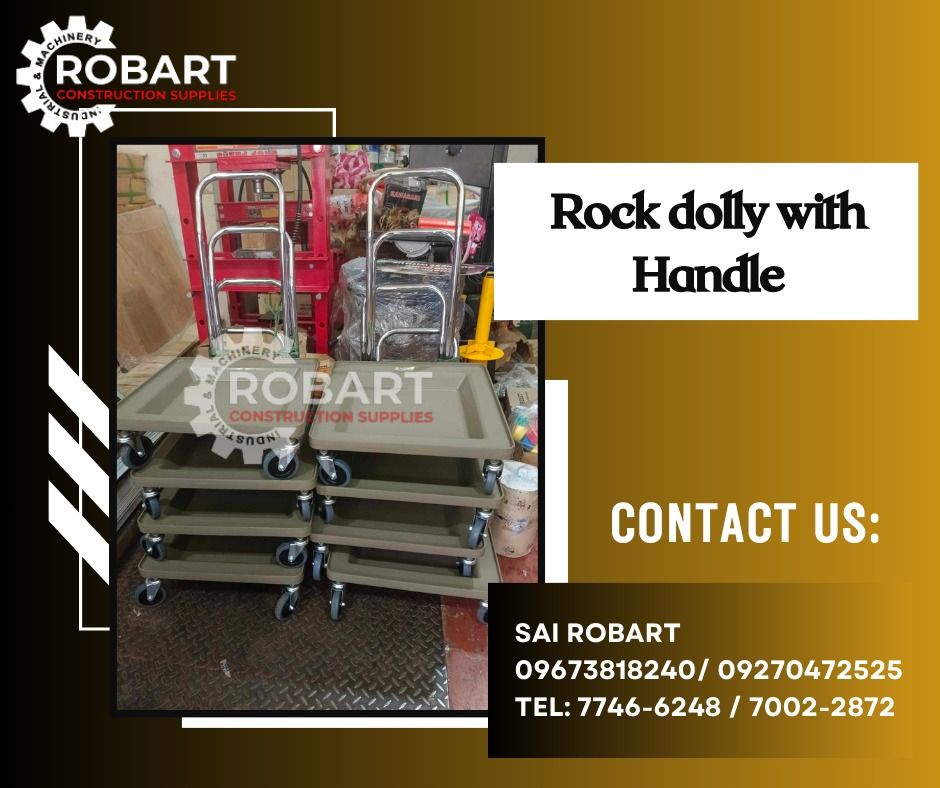 Rock Dolly with Handle, Commercial & Industrial, Construction Tools ...