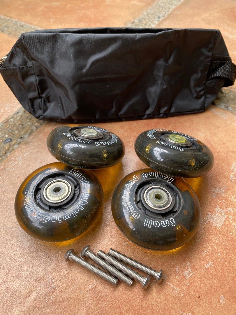 Roller wheel on shoe, Sports Equipment, Bicycles & Parts, Parts ...