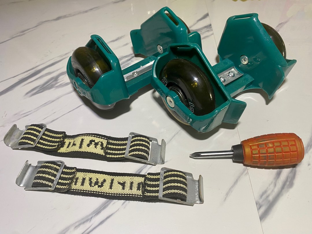 Roller wheel on shoe, Sports Equipment, Bicycles & Parts, Parts ...