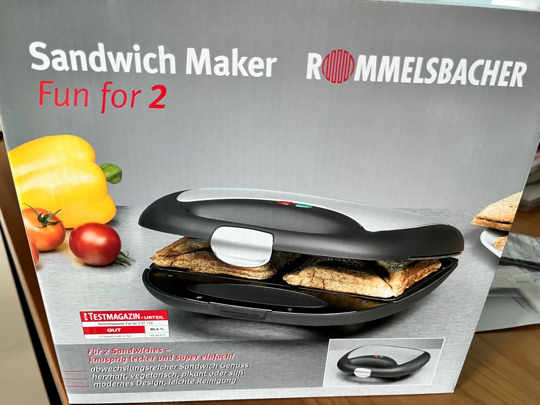 rommelsbacher sandwich maker, TV & Home Appliances, Kitchen Appliances ...