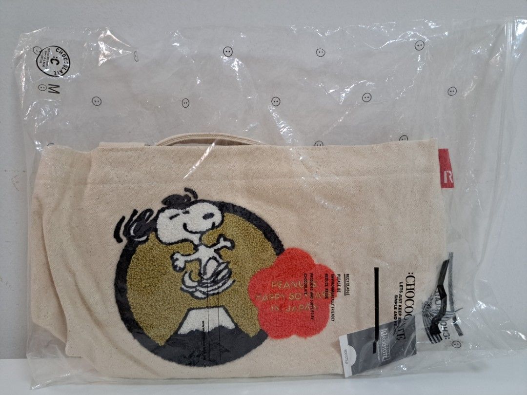 Rootote Snoopy Peanuts Mini Tote Bag (limited edition 50 years in Japan ...
