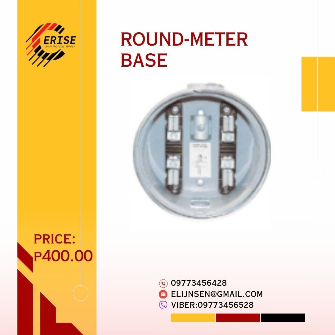 ROUND METER BASE, Commercial & Industrial, Construction & Building ...