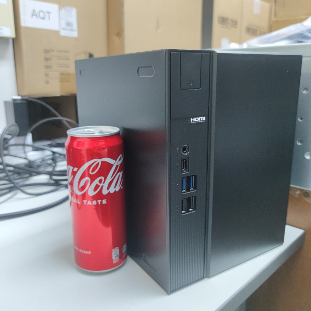 Ryzen 5 5600 RTX 2070 8GB ASRock X300 Deskmeet Mini PC Small form ...