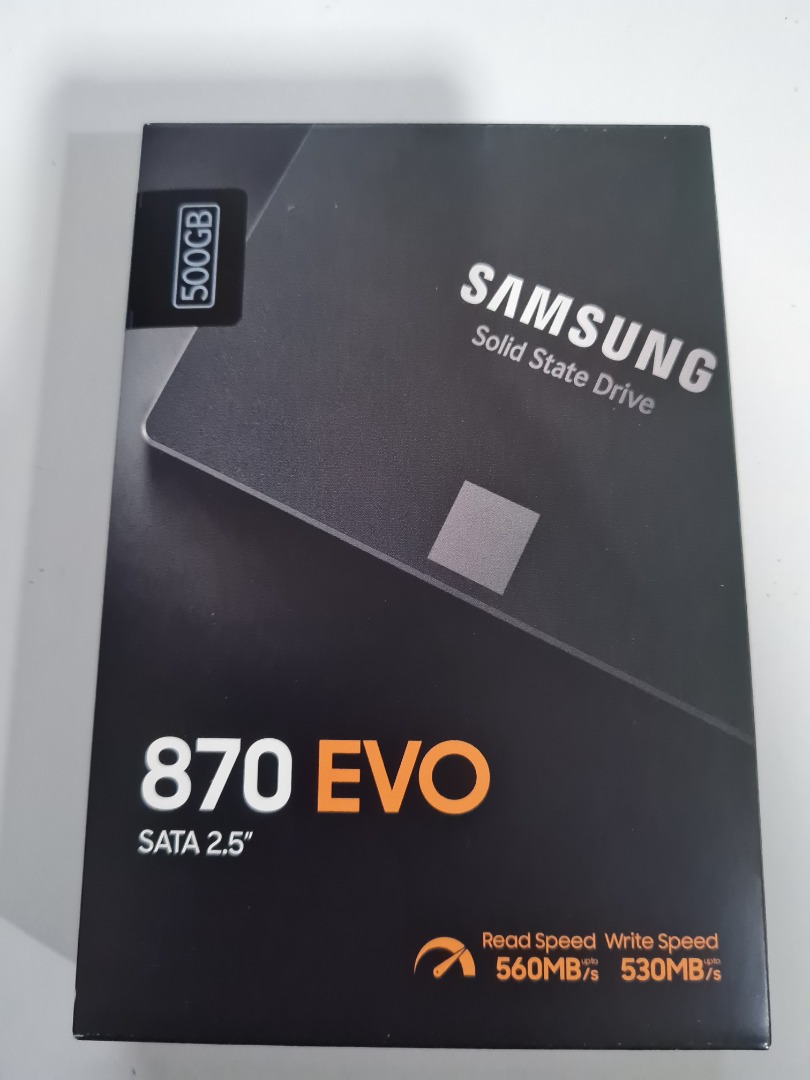 Samsung 870 EVO 500GB, Computers & Tech, Parts & Accessories, Hard Disks & Thumbdrives on Carousell