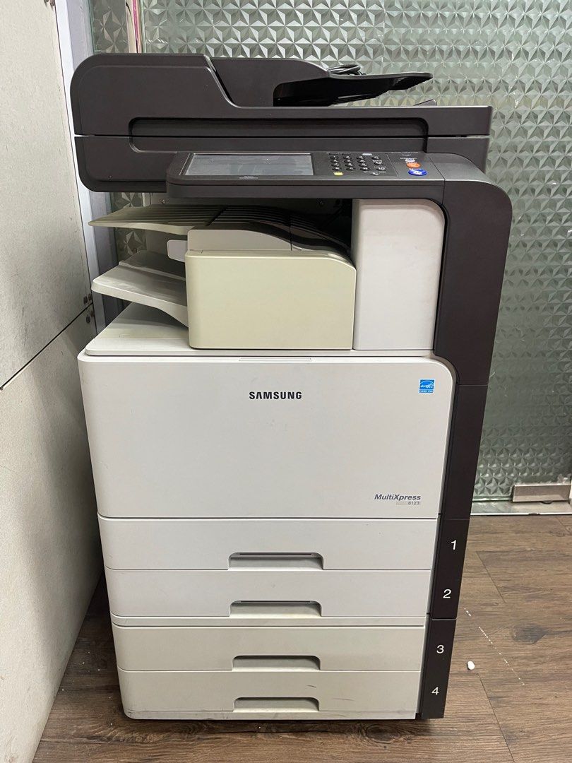Samsung Printer MultiXpress SCX-8123NA Black&White Laser ...