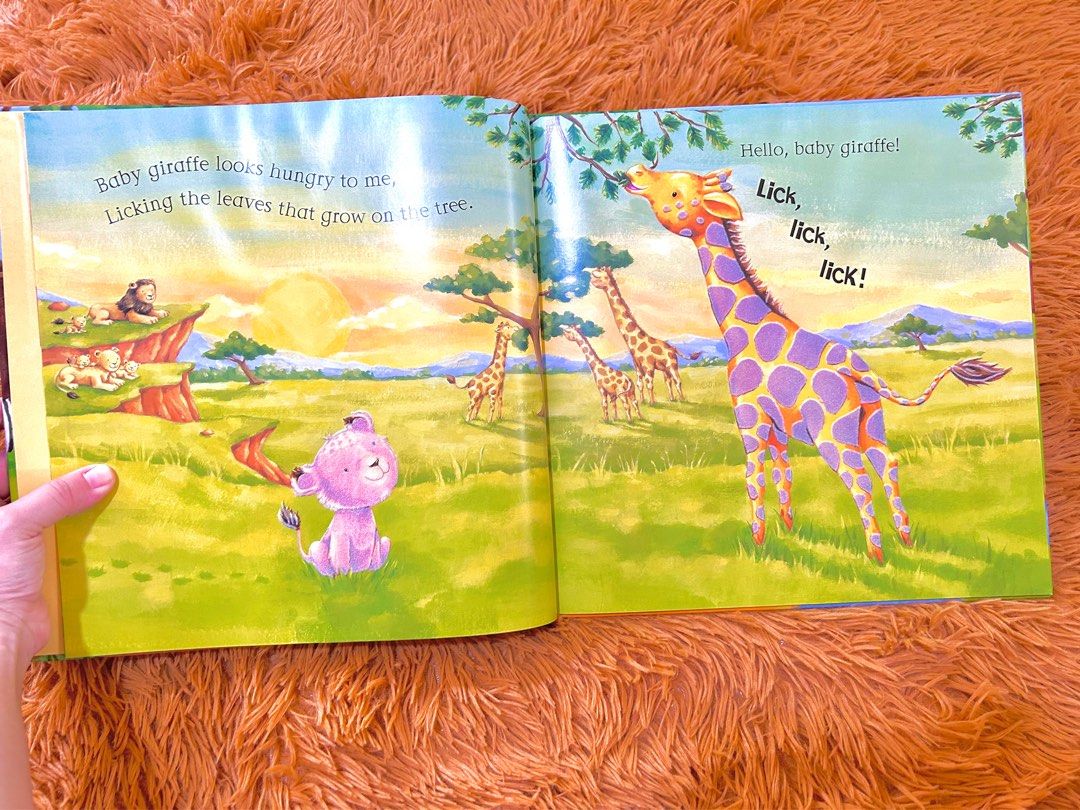 Say Hello to Baby Animals with Touch and Feel Hardcover on Carousell