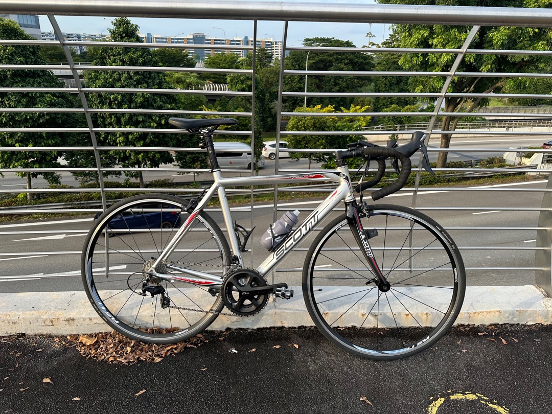 Scott Roadster Lightweight Alloy Road Bike 54cm M Size, Sports Equipment, Bicycles & Parts ...
