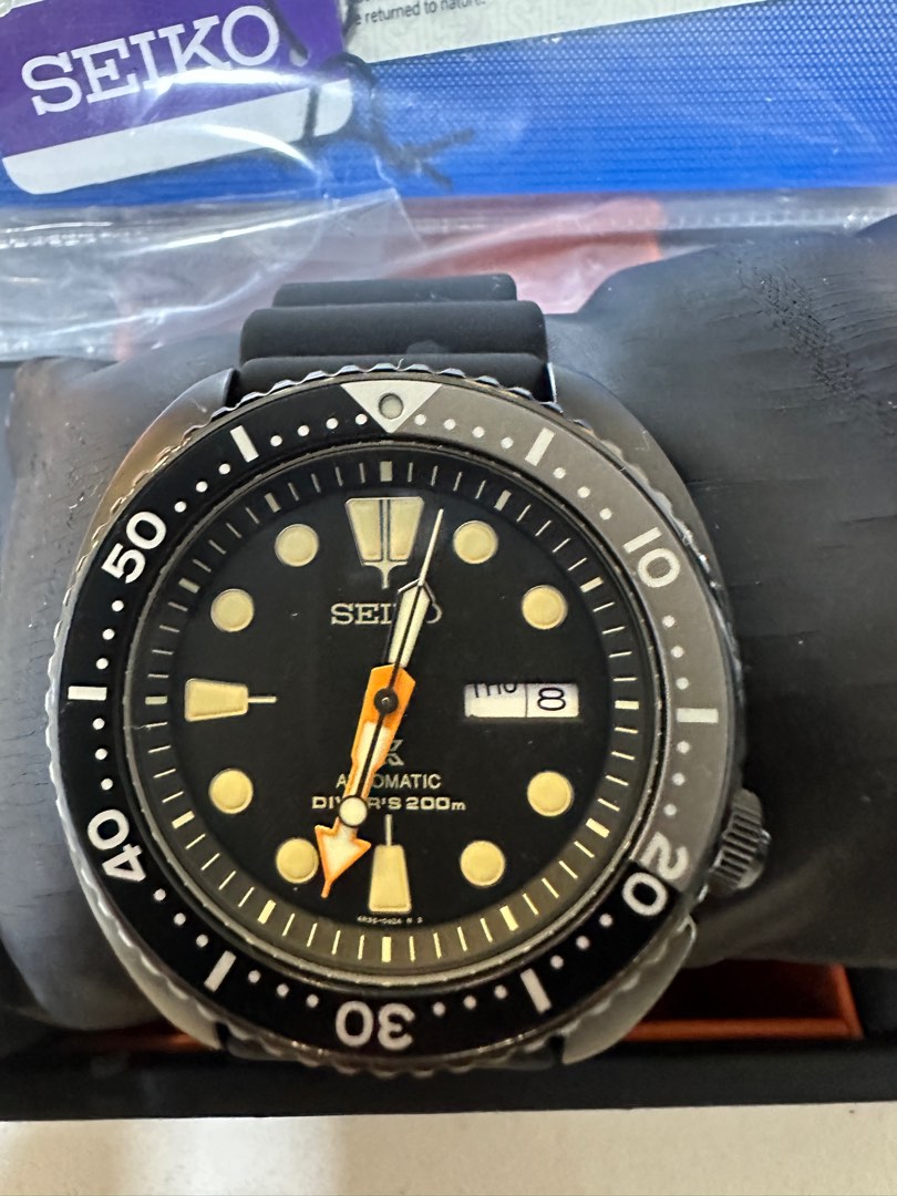 Seiko Prospex Darth Ninja Limited Edition SRPC49k1, Men's Fashion ...