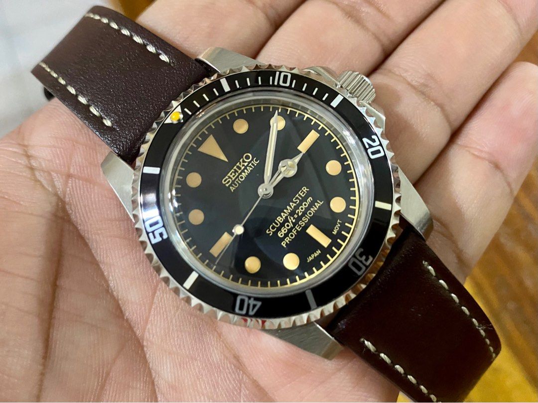 Seiko submariner mod, Luxury, Watches on Carousell