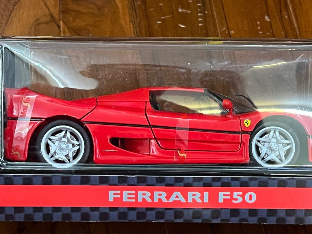 Shell Ferrari F50 1:18 模型, 興趣及遊戲, 玩具 & 遊戲類 - Carousell