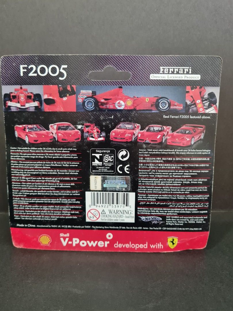 Shell Ferrari Formula 1 Model, Hobbies & Toys, Collectibles ...