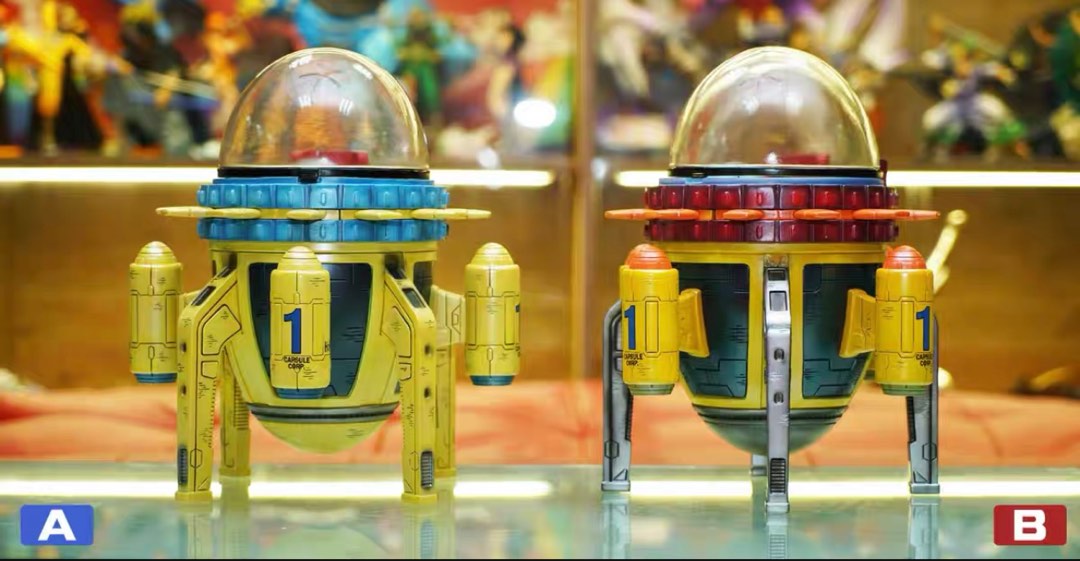 SHF scale Dragonball GT Trunks Time Travel Machine Kit, Hobbies & Toys ...