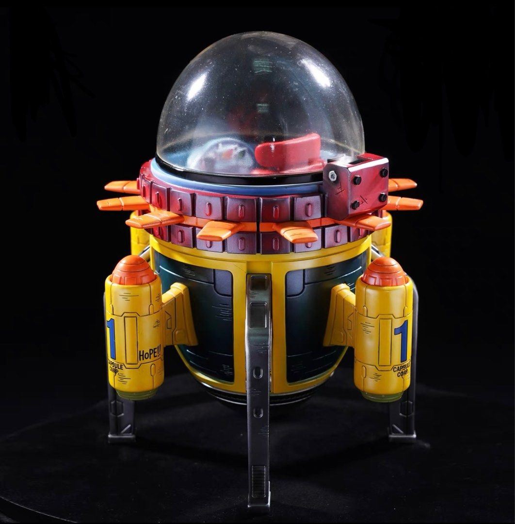 SHF scale Dragonball GT Trunks Time Travel Machine Kit, Hobbies & Toys ...