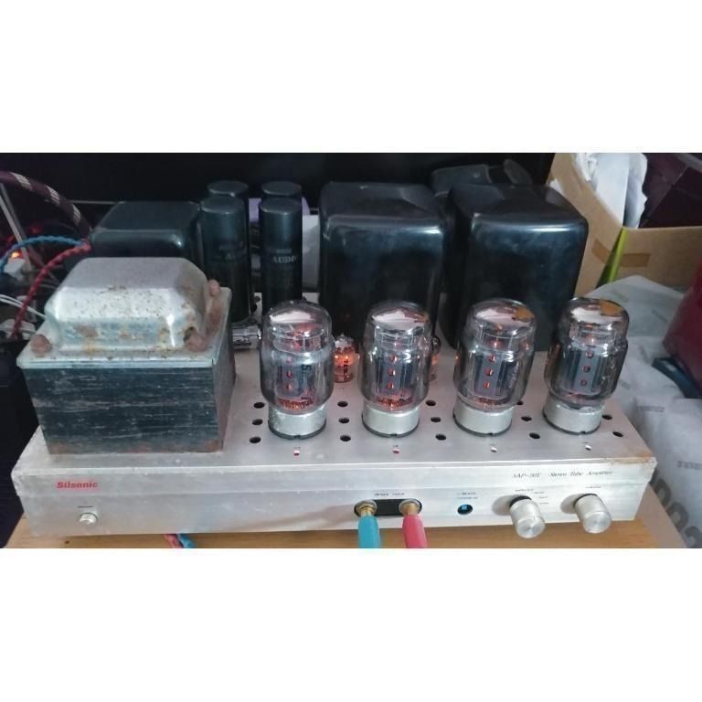 Silsonic 第一代 SAP-50T Vacuum Tube Amplifier 膽機 擴音機, 音響器材, Soundbar、揚聲器、藍牙喇叭、耳擴 - Carousell