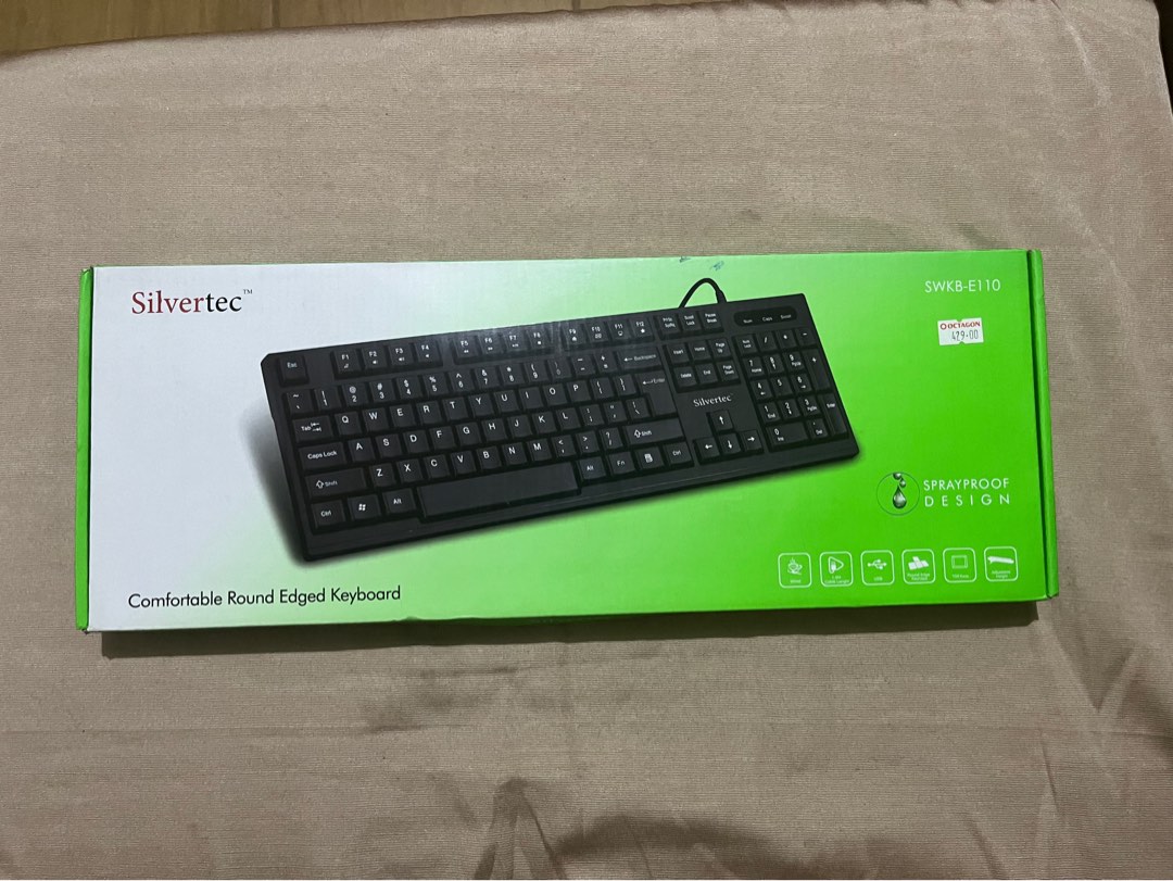 Silvertec Wired Keyboard (SWKB-E110) on Carousell