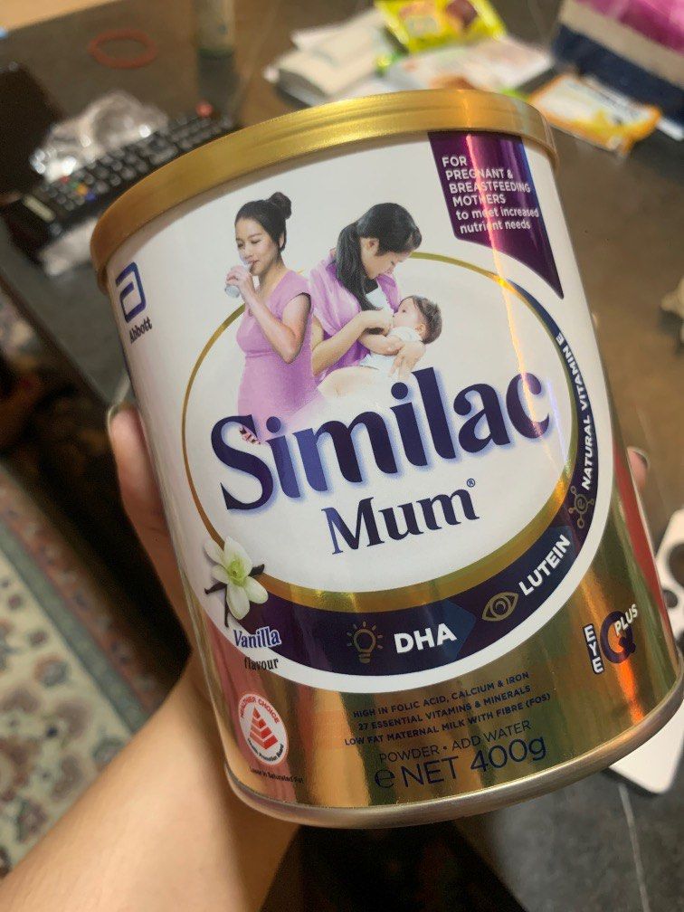 Similac Mum Maternal Milk Powder (Vanilla), Babies & Kids, Maternity ...