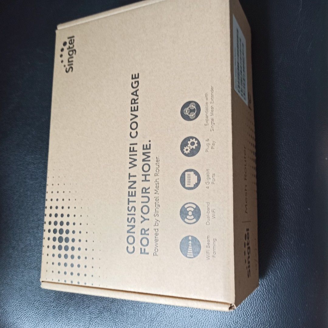 Singtel Mesh Router, Computers & Tech, Office & Business Technology on ...