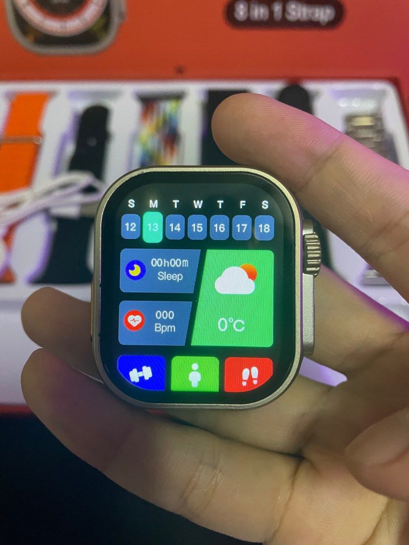 Smartwatch H12 Ultra, Men's Fashion, Watches & Accessories, Watches on ...