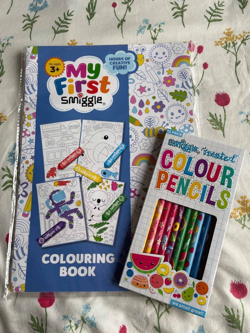 Smiggle colouring set, Hobbies & Toys, Stationery & Craft, Other ...