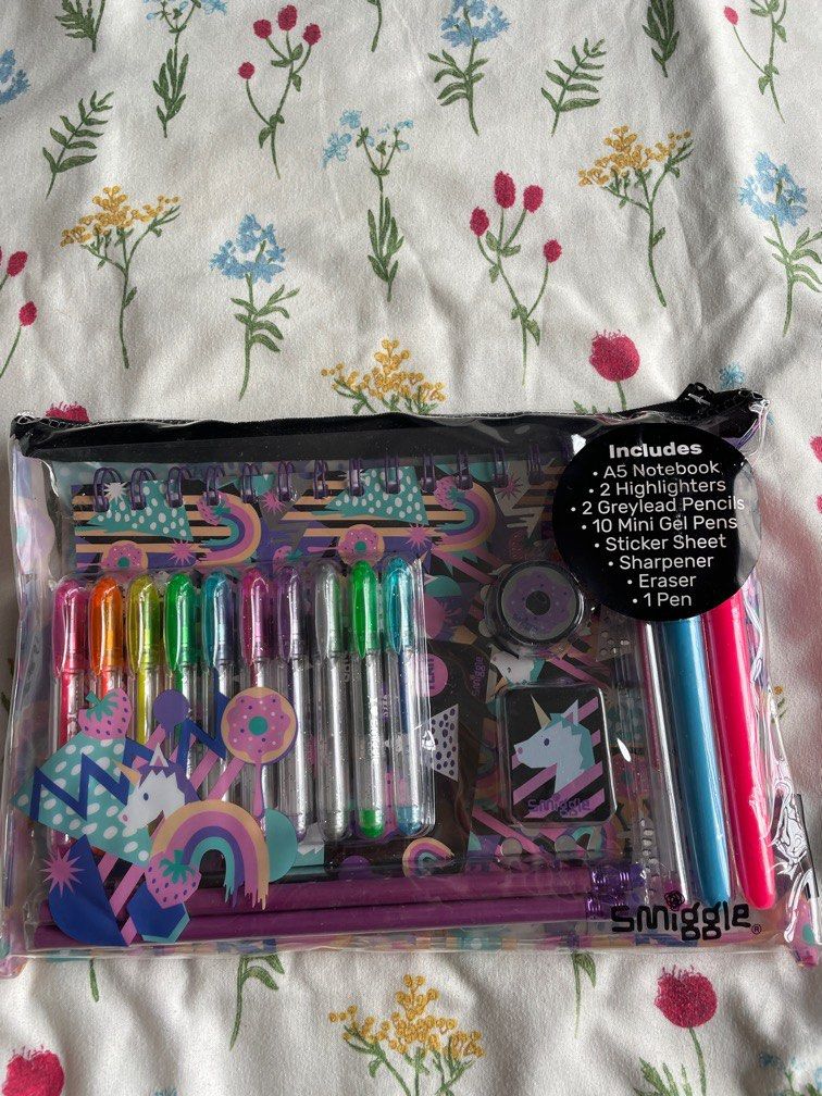 Smiggle Gorl stationary set, Hobbies & Toys, Stationery & Craft ...