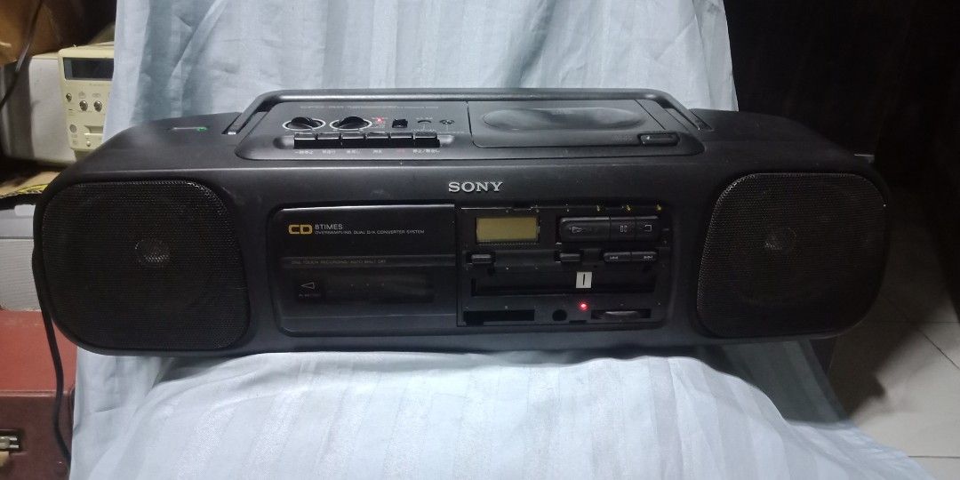 Sony CFD-55 Boombox CD Radio, Audio, Portable Music Players on Carousell