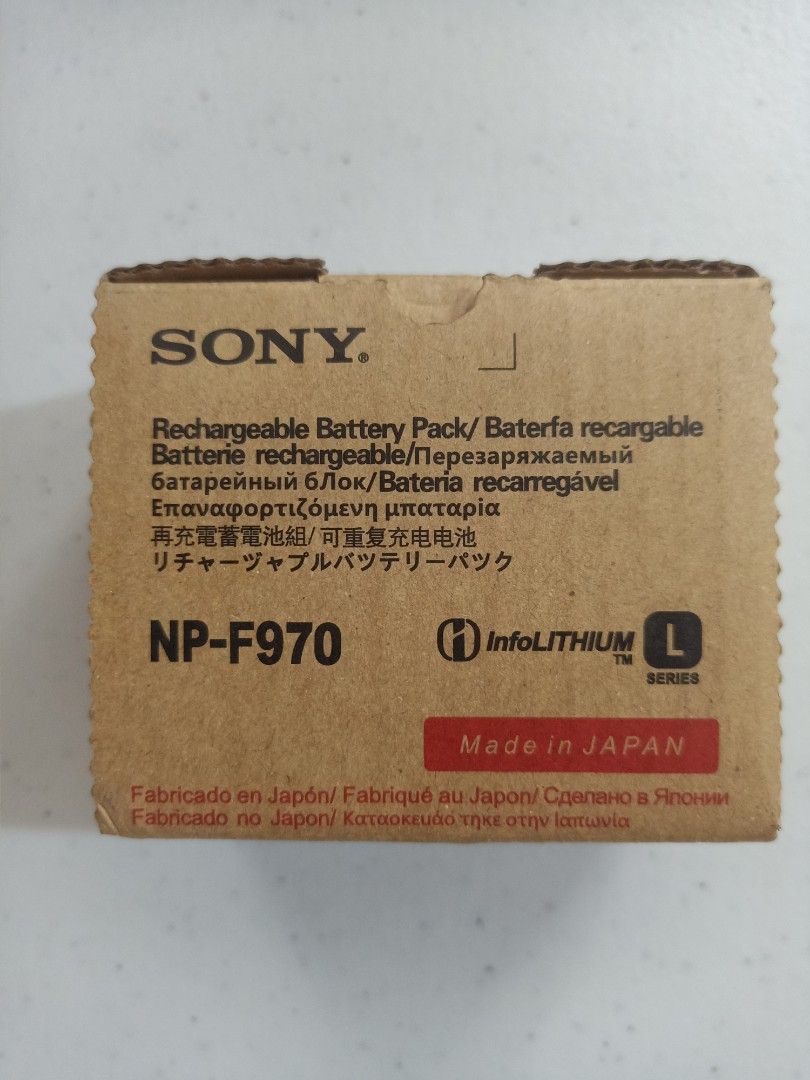 Sony NP-F970 Battery, Photography, Photography Accessories, Batteries ...