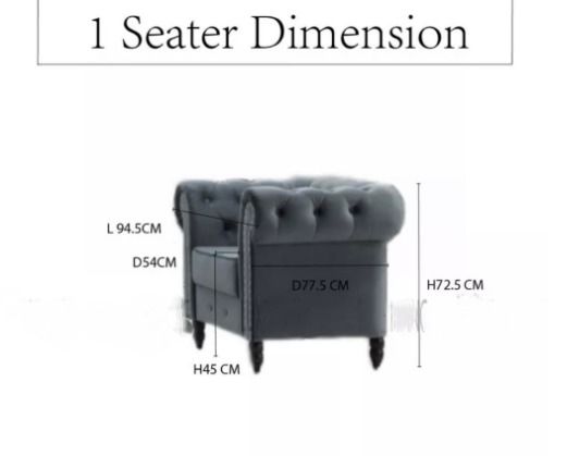 Sophia Sofa Set 1/2/3 Seater | Living Room | Sofa | Modern, Furniture ...