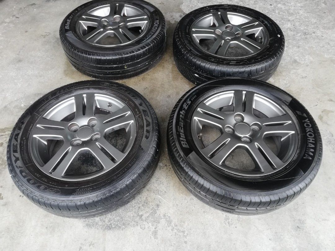 Sport rim myvi axia viva kenari 14, Auto Accessories on Carousell