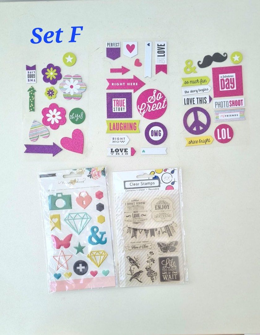 Stickers, Hobbies & Toys, Stationery & Craft, Craft Supplies & Tools on ...