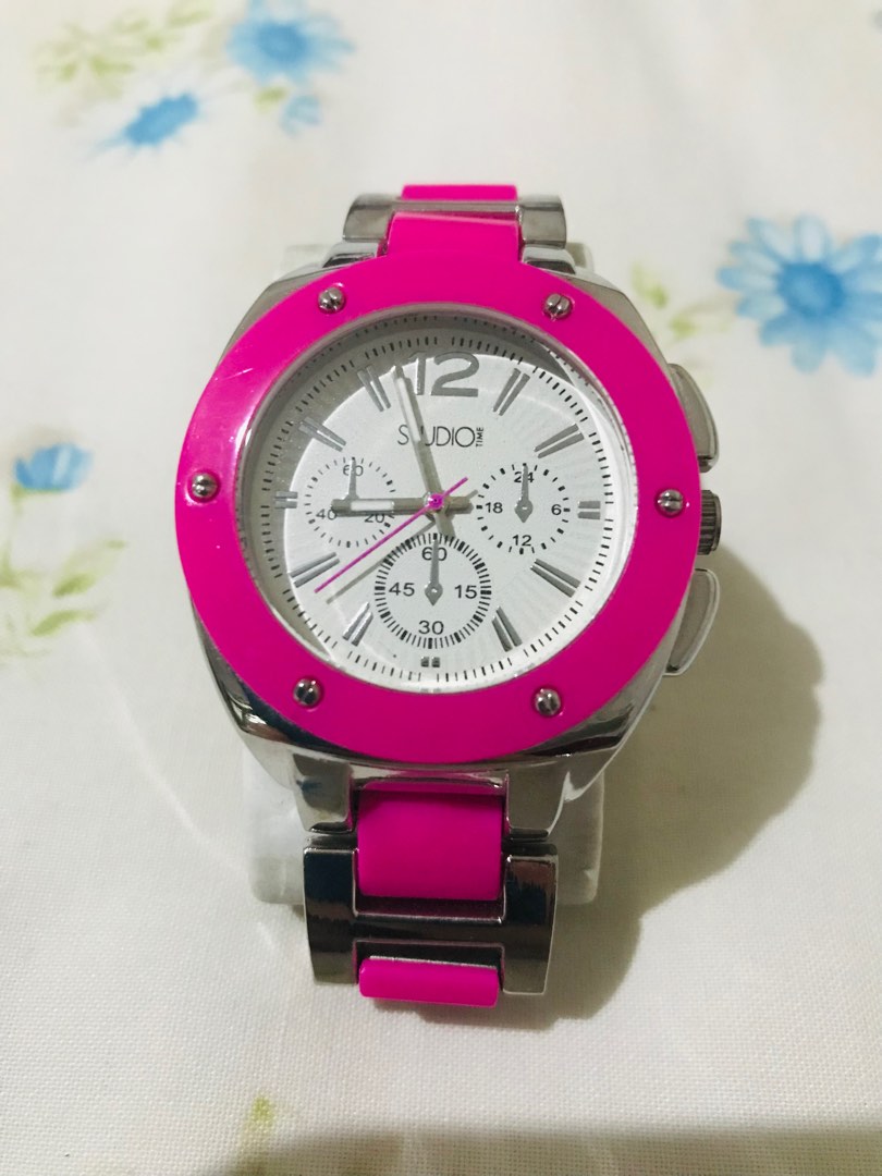Studio Time Wrist Watch, Women's Fashion, Watches & Accessories ...