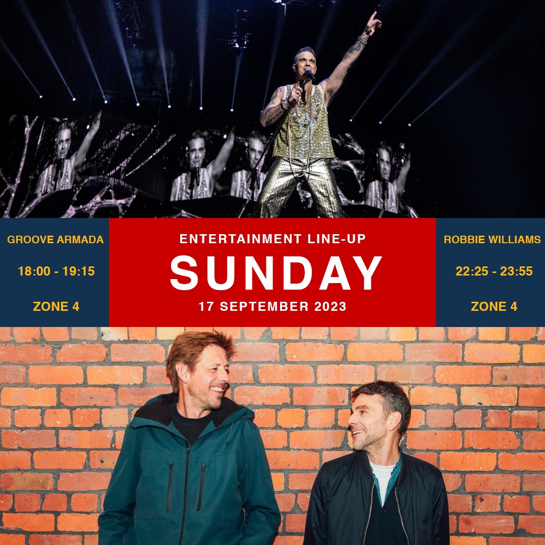 SUNDAY GRANDSTAND - Formula One Singapore Grand Prix F1 Marina Bay ...