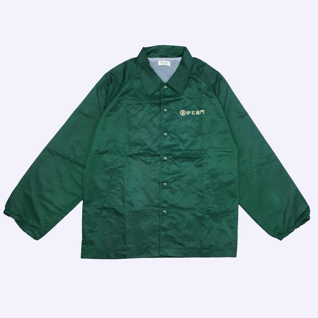 Suntory Design Jaket Coach, Fesyen Pria, Pakaian , Baju Luaran di Carousell