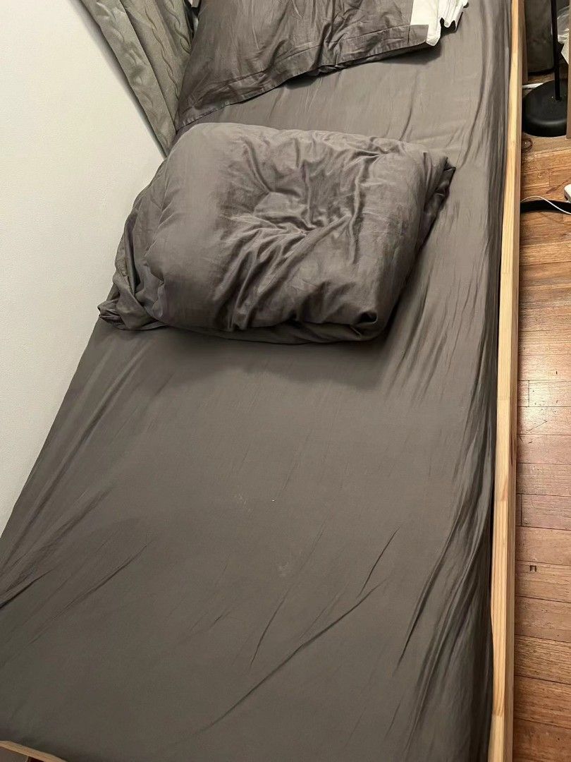 Super single bed, Furniture & Home Living, Furniture, Bed Frames ...