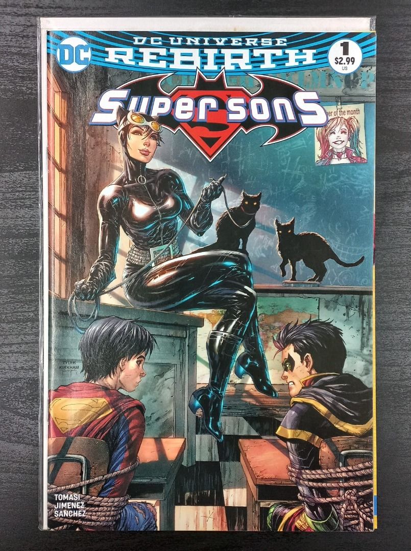 Super Sons 1 Unknown Comics Exclusive Variant (2017) Tyler Kirkham ...