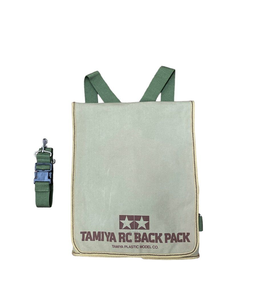 Tamiya RC 2 Ways Back Pack, Men's Fashion, Bags, Backpacks on Carousell