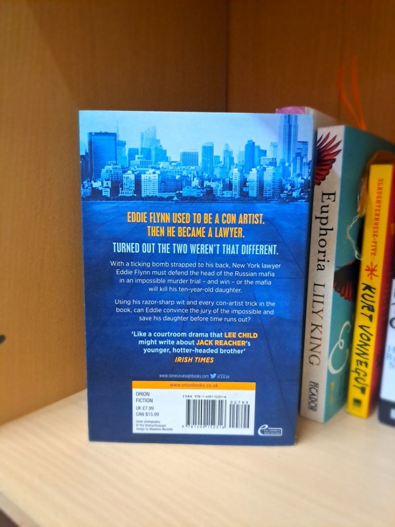 The Defence by Steve Cavanagh (English Original), Buku & Alat Tulis ...