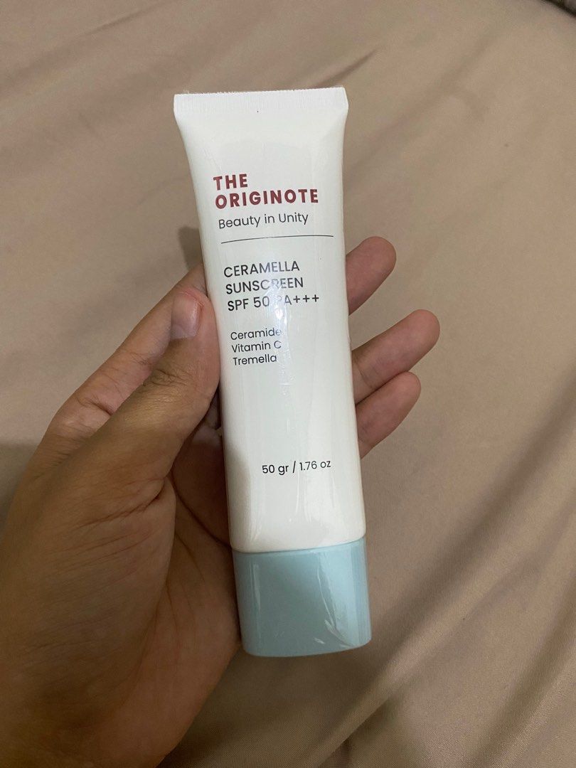 The Originote Ceramella Sunscreen SPF50 PA+++ Serum Sunscreen untuk ...